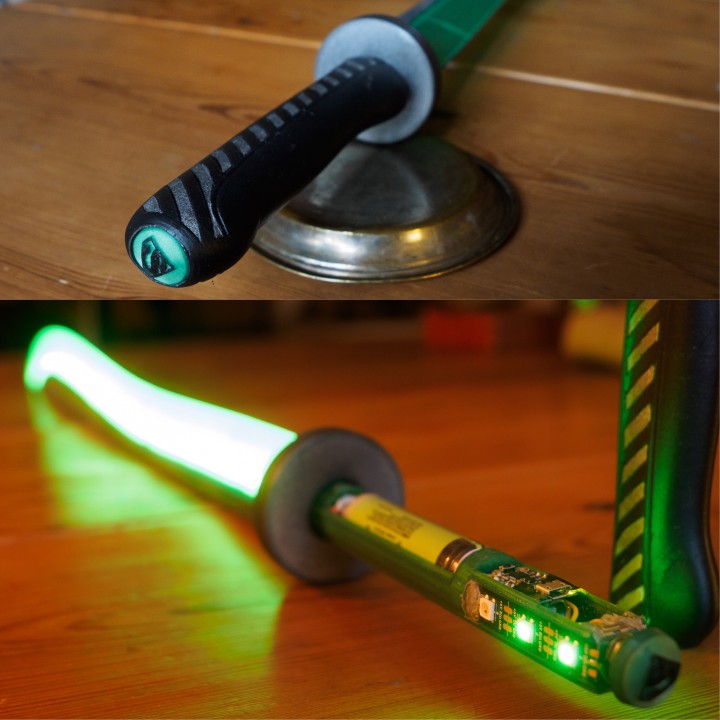 3D Printable Kryptonite Sword by Juri Munkki