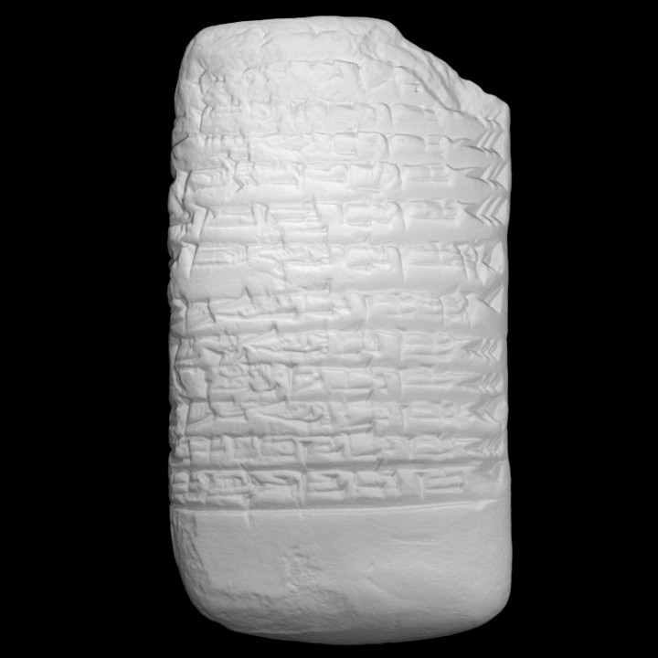 3D Printable Cuneiform Tablet - Seed Grain by Scan The World