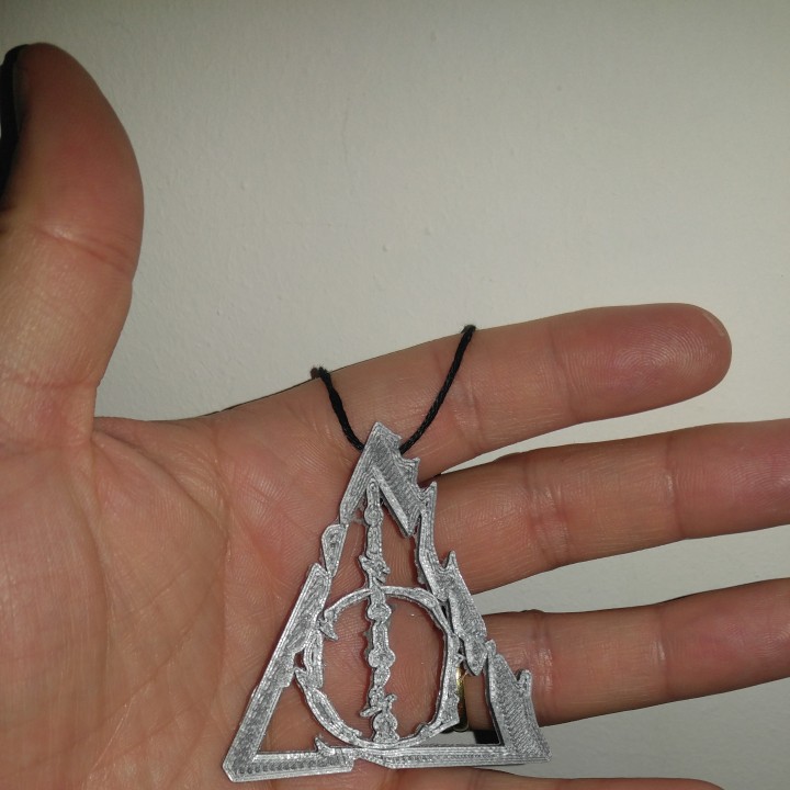 3D Printable Deathly Hallows symbol from Fantastic Beast 2 poster by ...