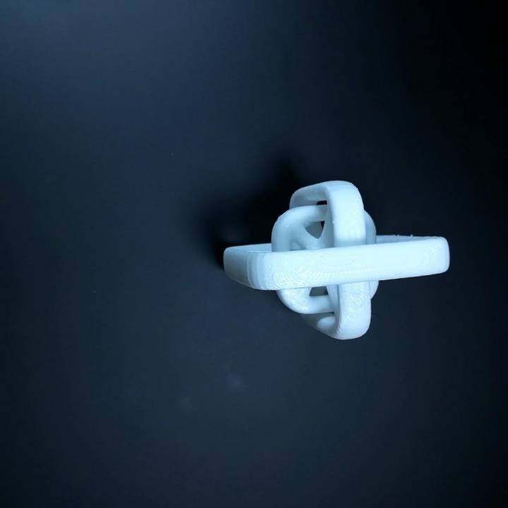 3D Printable Geometrical pendant Square by Ilmar