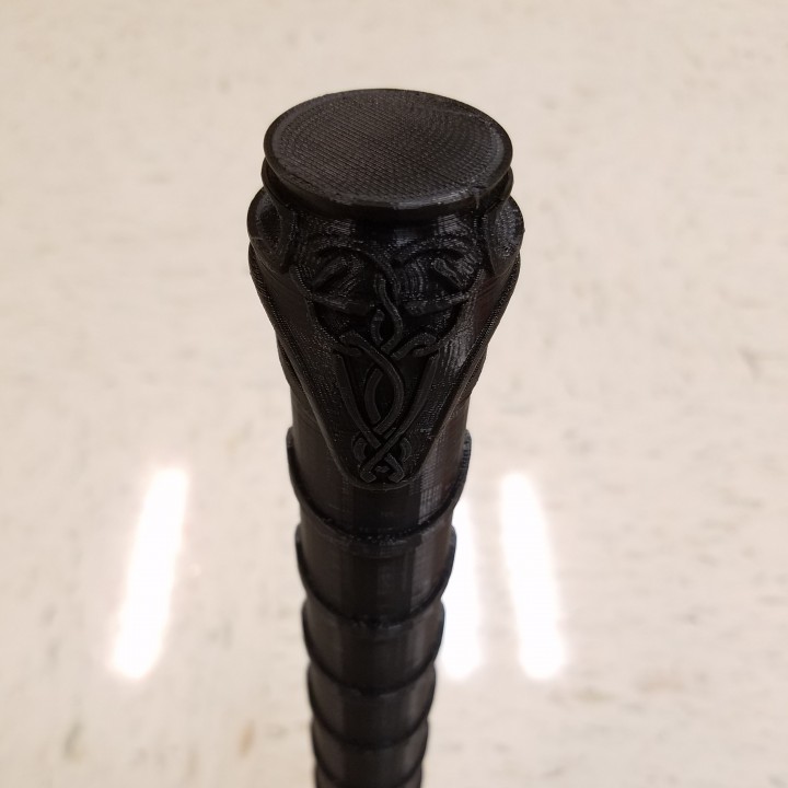 3D Printable Mjolnir (Thor's Hammer) by Daniel Robert Glauber