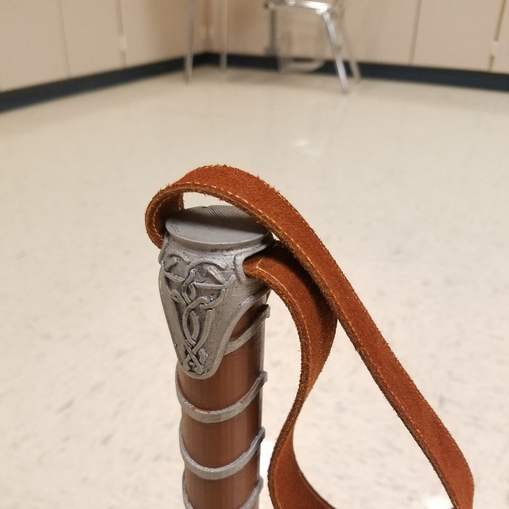 3D Printable Mjolnir (Thor's Hammer) by Daniel Robert Glauber