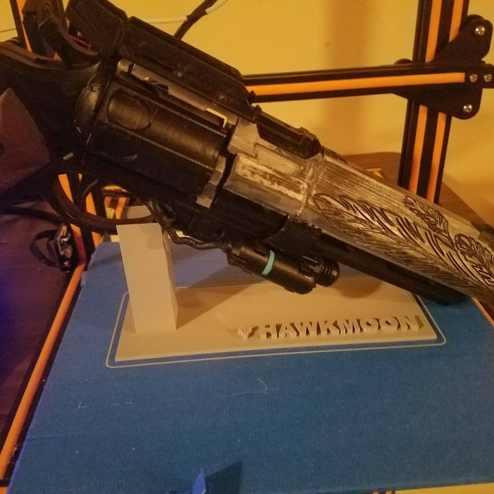 3D Printable hawkmoon stand by Mason Chapman