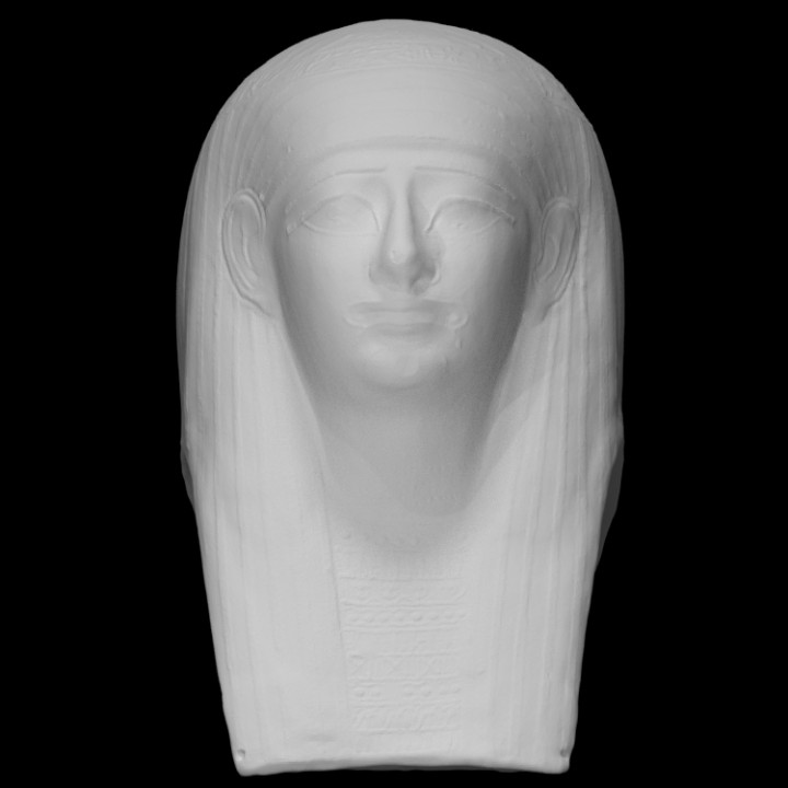 3D Printable Mummy-Mask by Scan The World