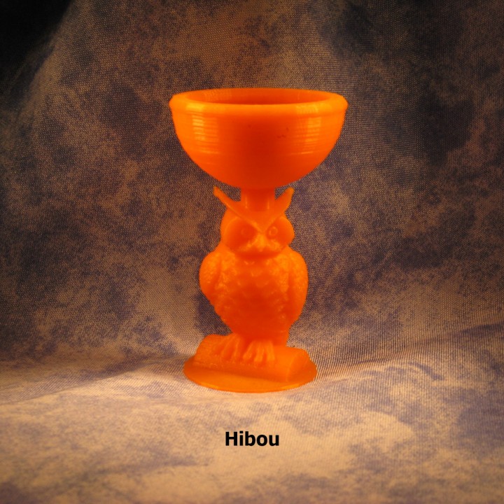 3D Printable Coquetier Babar by DEL Michel