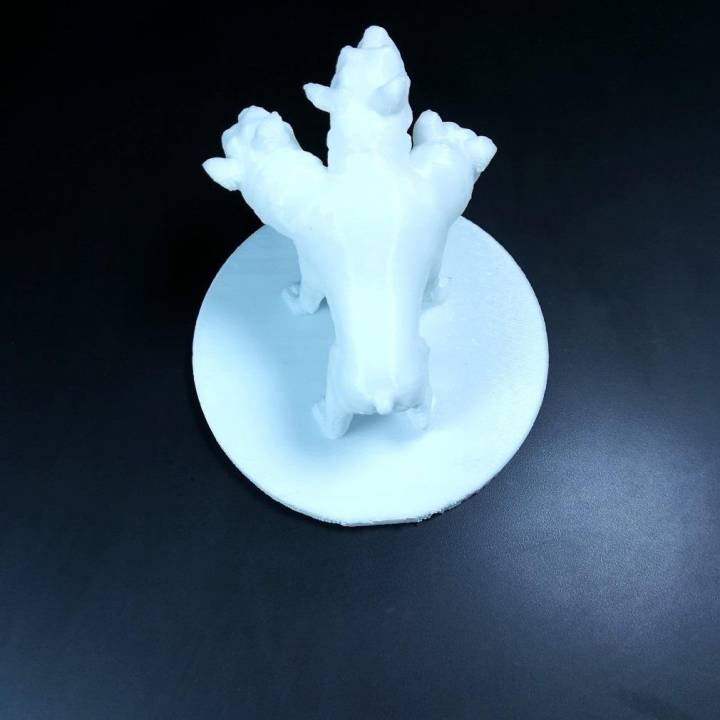 3D Printable Fluffy by Noah Lederman