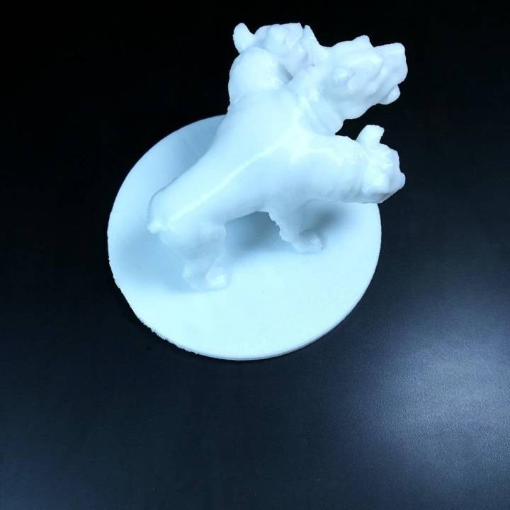 3D Printable Fluffy by Noah Lederman