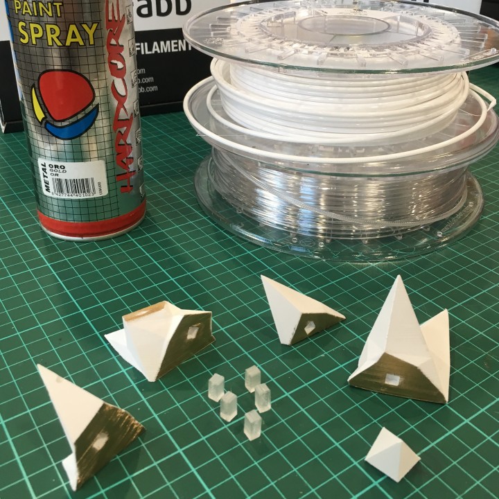 3D Printable Xmas Fragmented Star by RxR