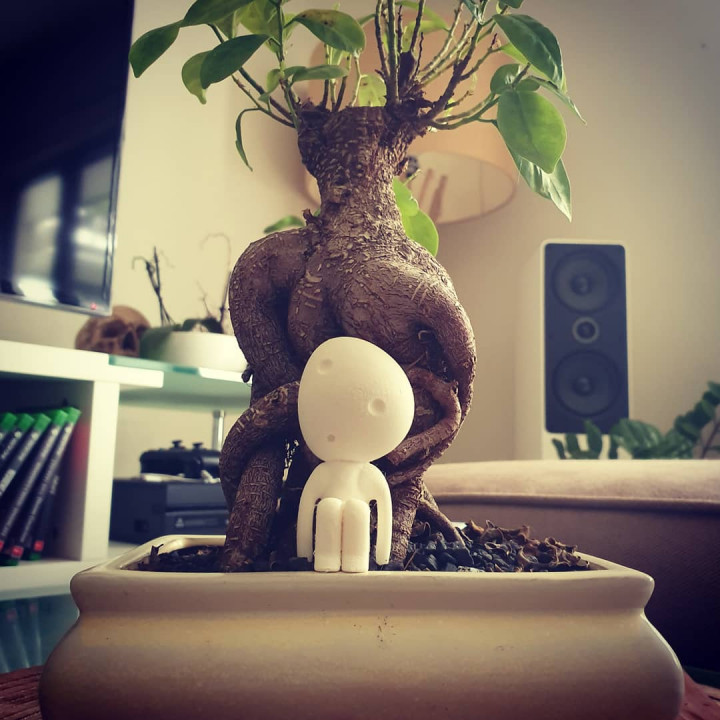 3D Print of KODAMA from Princess Mononoke by Flickett