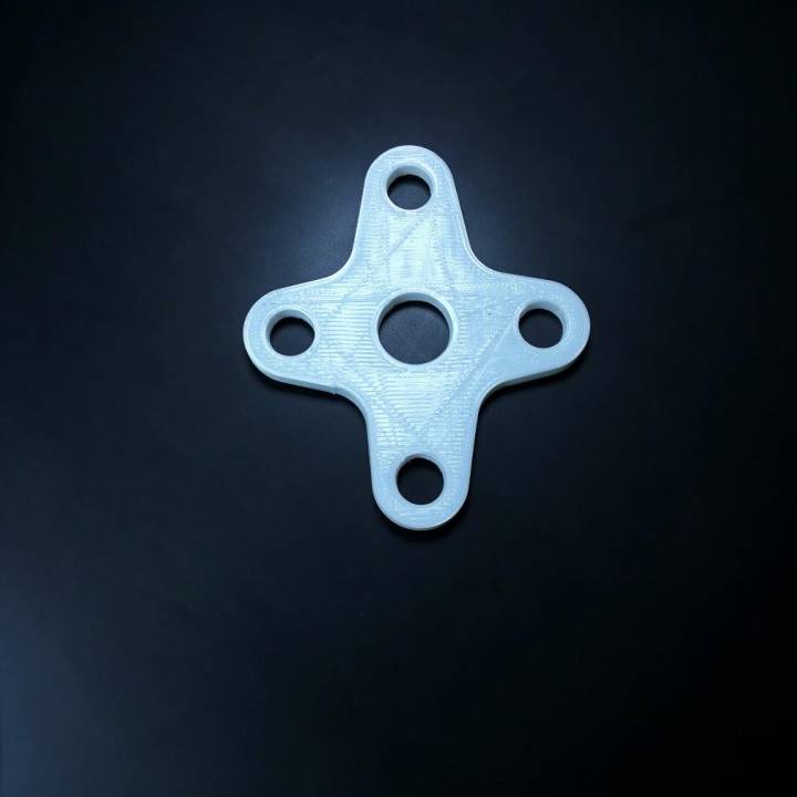 3D Printable 16x19 Basic Soft Motor Mount by Daniel Ullrich