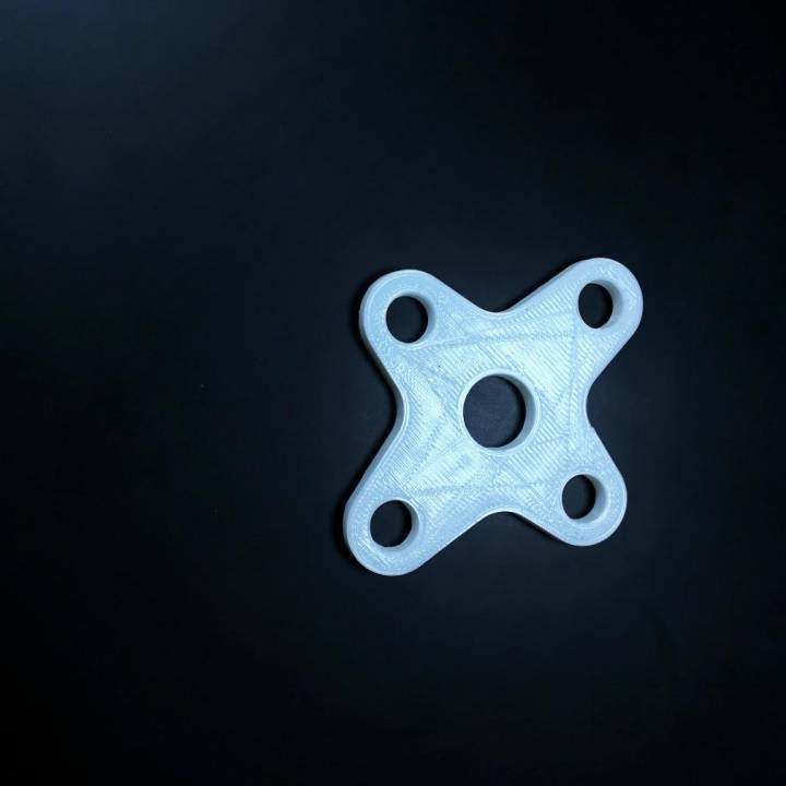 3D Printable 16x19 Basic Soft Motor Mount by Daniel Ullrich