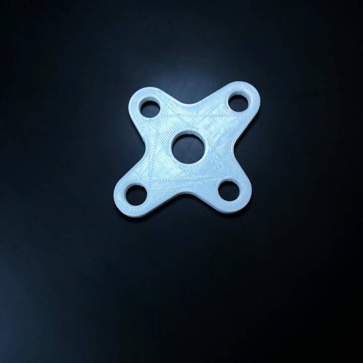 3D Printable 16x19 Basic Soft Motor Mount by Daniel Ullrich