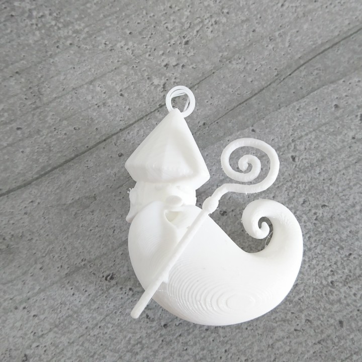 3D Printable Tinkercad Christmas Ornament by lionel begue