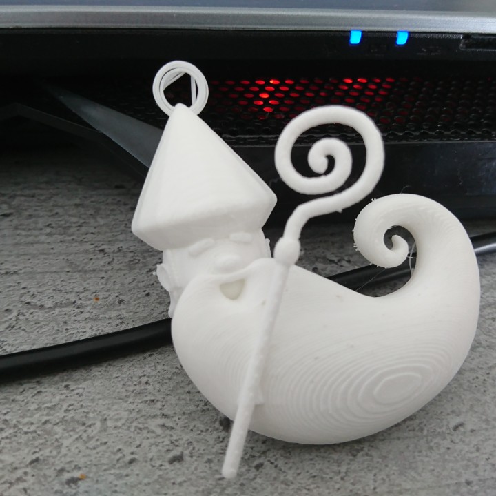 3D Printable Tinkercad Christmas Ornament by lionel begue