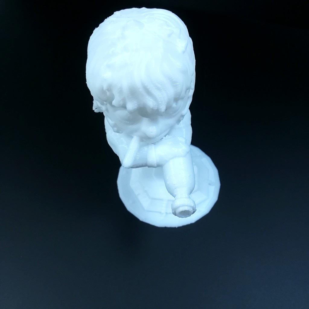 3D Printable Space Adventure Cobra Chibi by MastersOfTheChibiness