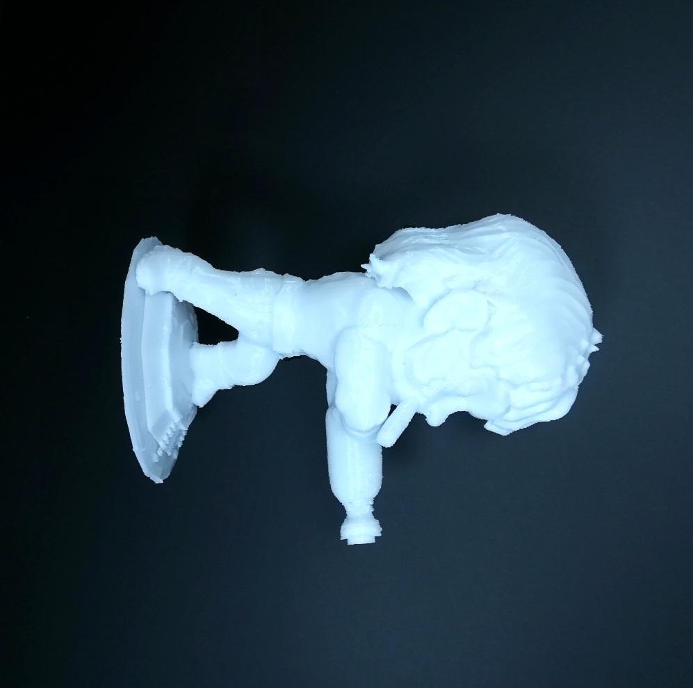 3D Printable Space Adventure Cobra Chibi by MastersOfTheChibiness