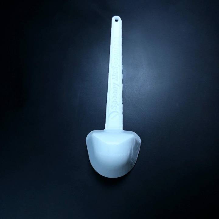 3D Printable Coffe spoon 10 grams, Spoony Mcspoonface by Hartvik Line