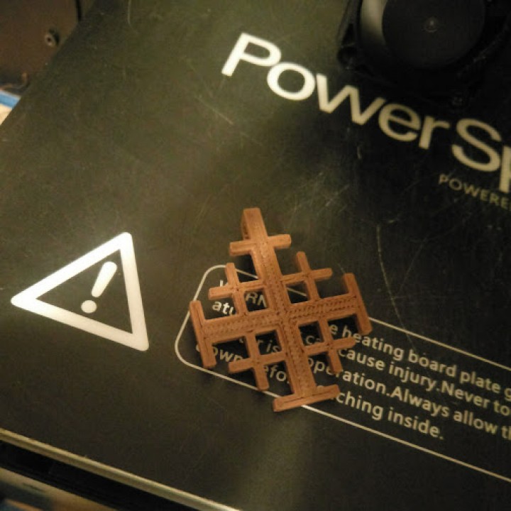 3D Printable VASJ Kairos Cross by Wil Solnosky