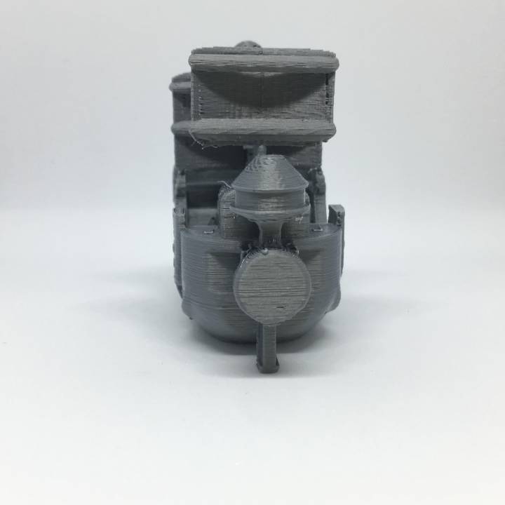 3D Printable One Piece Thousand Sunny Go by Patric Miller