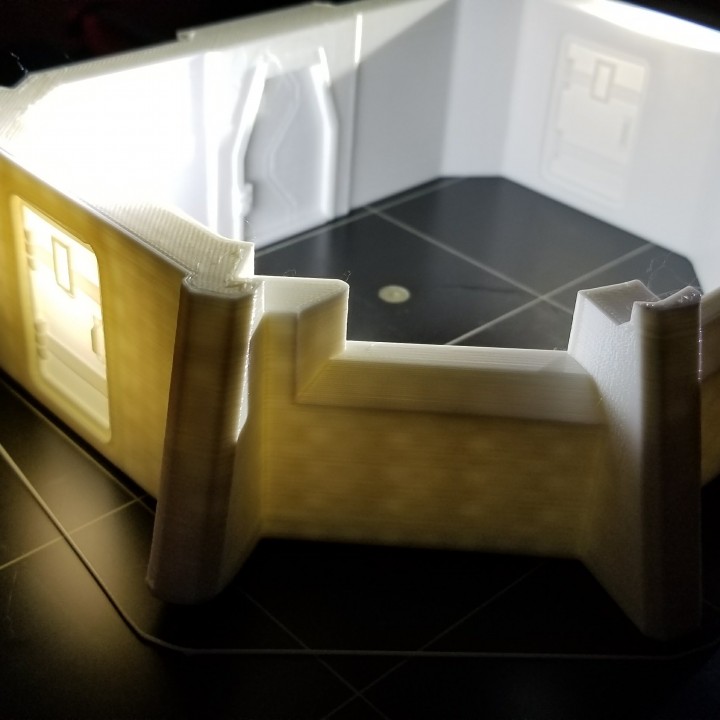 3D Print of Wargaming compatible - Imperial Bunker - medium by JoshRaab