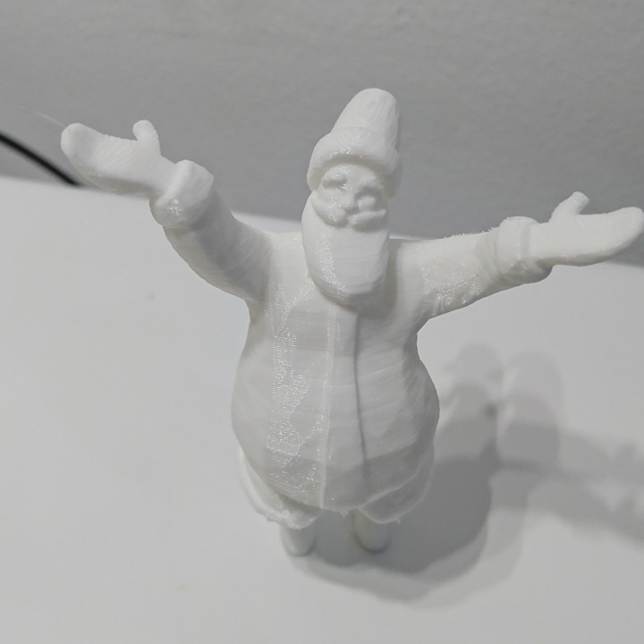 3D Printable Santa by lionel begue