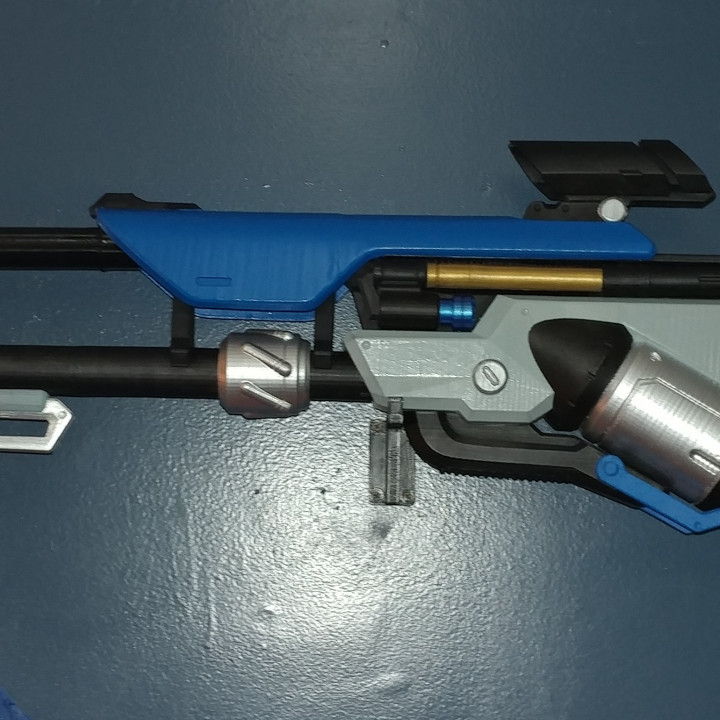 3D Print of Ana's Biotic Rifle from Overwatch by Steven33