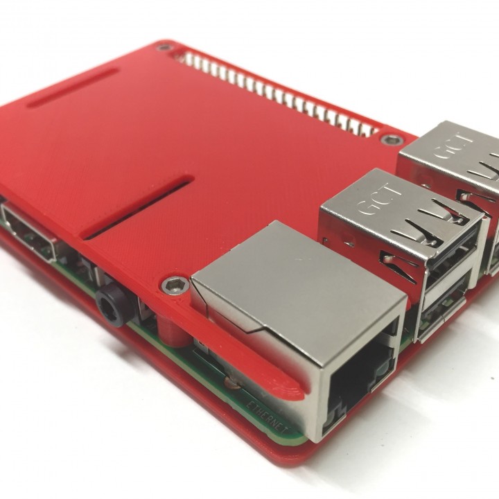 3D Printable Raspberry Pi 3 Case by Adam Draper