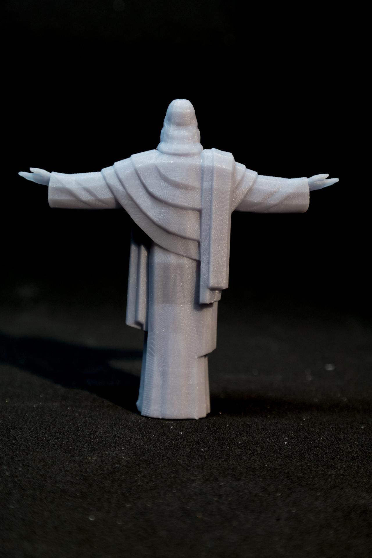 3D Printable Jesus Christ by Christian Santana