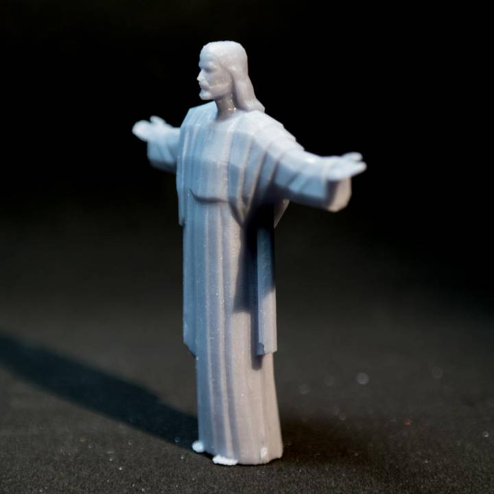 3D Printable Jesus Christ by Christian Santana
