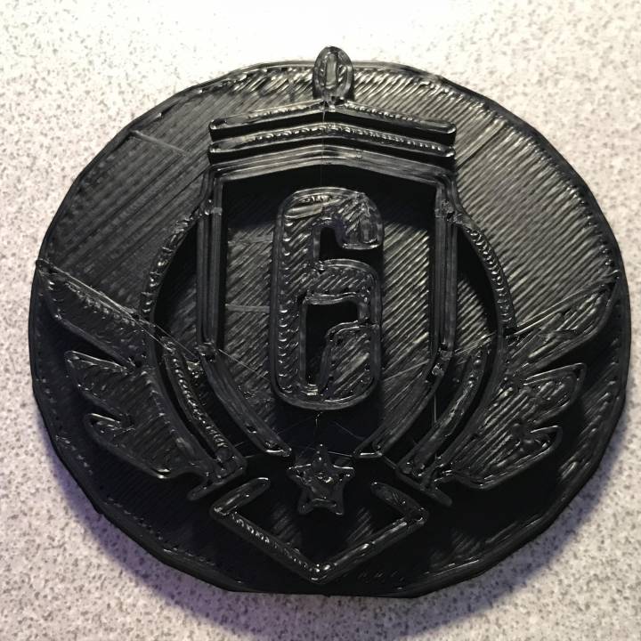 3D Printable Rainbow Six by Tommy