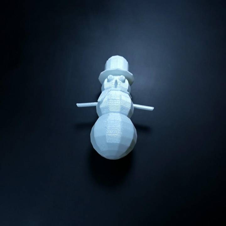 3D Printable Snowman by jared samuelson