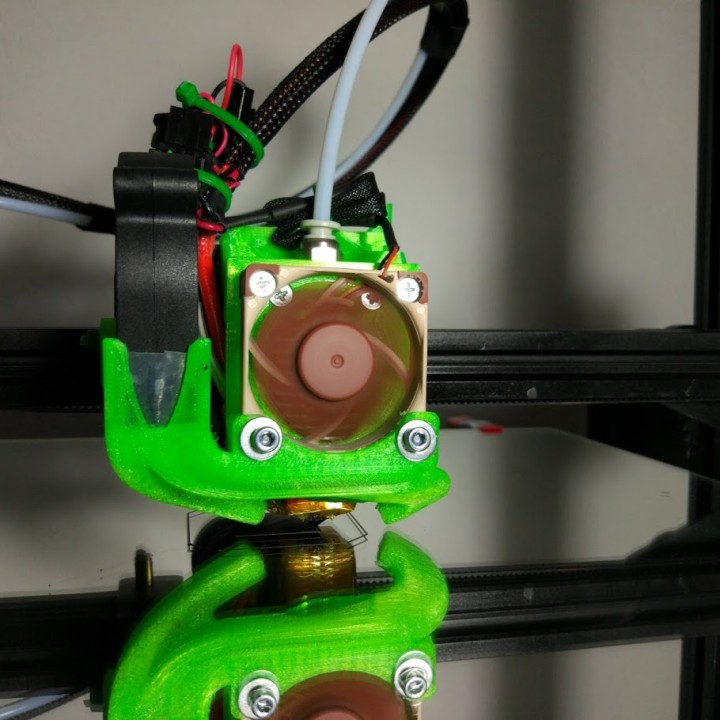 Descargar E3D V6 Micro 5015 fang Mod for 40mm fan mount de Francesco ...