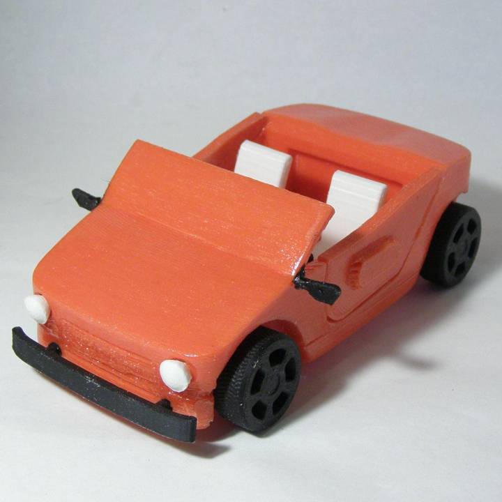 3D Printable MINI CAR by zhouxingtao