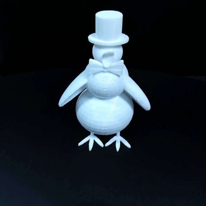 3D Printable penguin for competition by Lillianb
