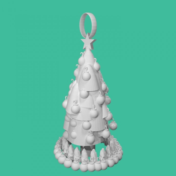 3D Printable Christmas Tree by allissa croft