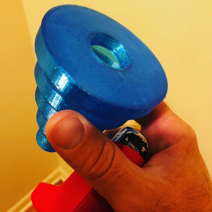 3D Printable Flexible Inhaler Spacer with case by David Rinaldi