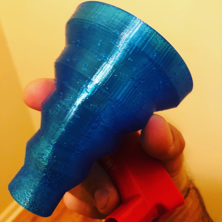 3D Printable Flexible Inhaler Spacer with case by David Rinaldi
