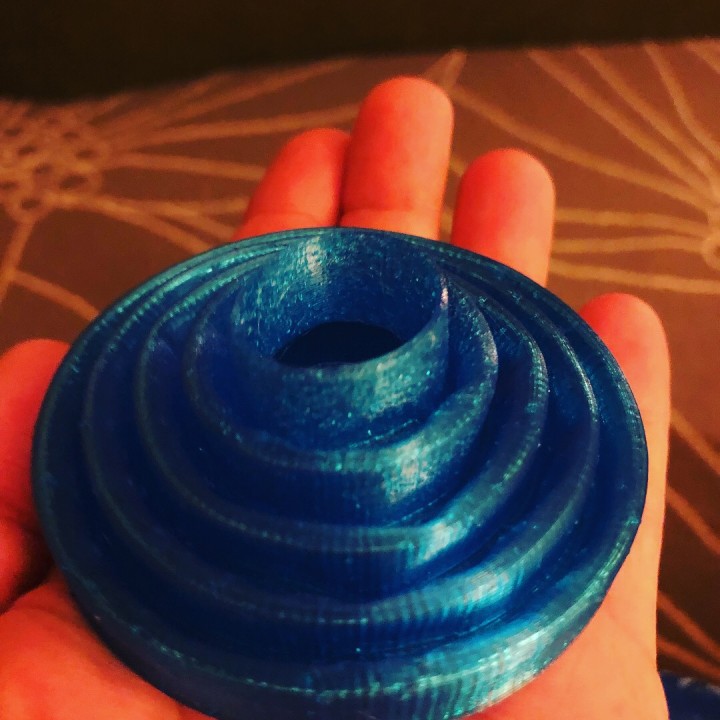 3D Printable Flexible Inhaler Spacer with case by David Rinaldi
