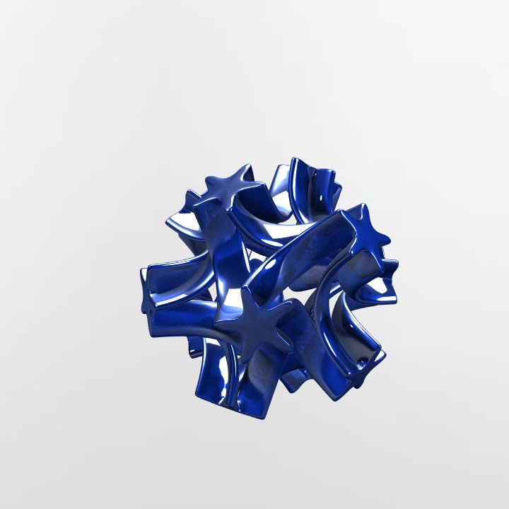 3D Printable Xmas bauble ENTRY by Ilmar