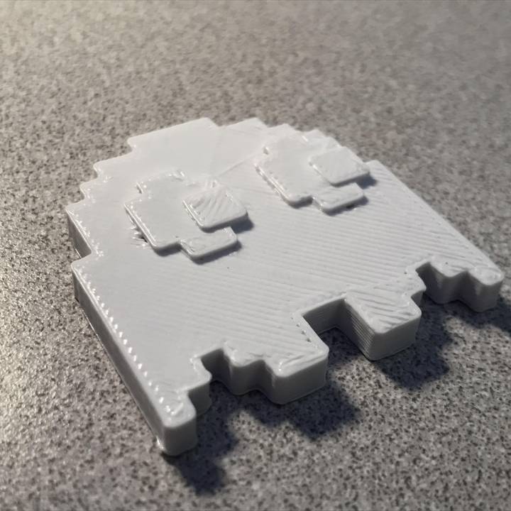 3D Printable Pacman Ghost by matt
