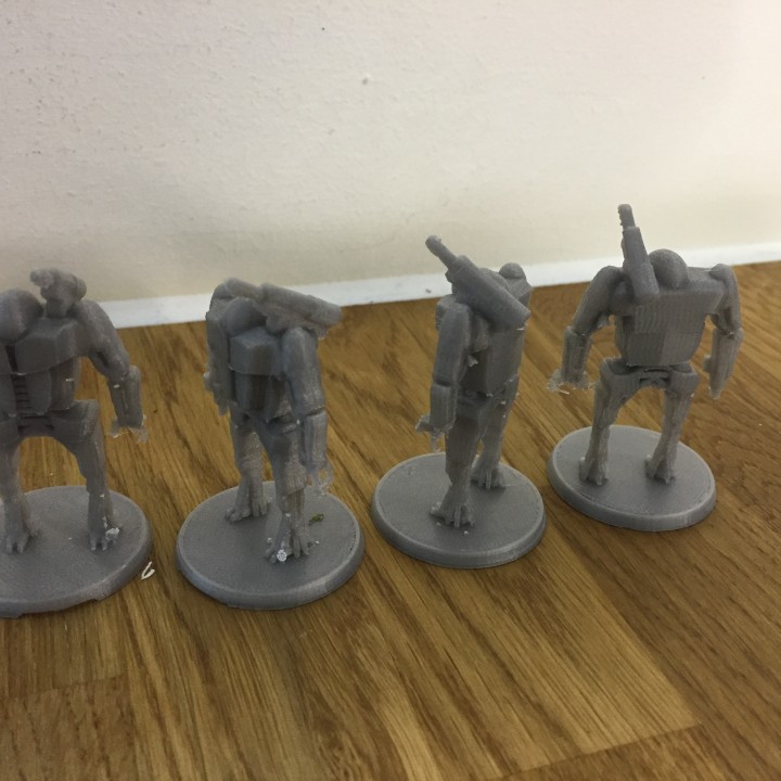 3D Printable Print and Conquer Heavy by Evan Johannigman