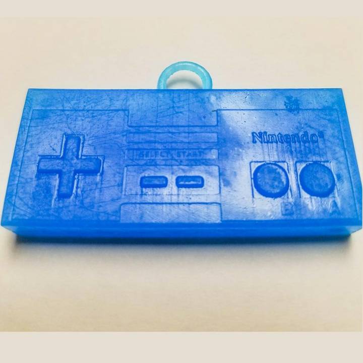 3D Printable NES Classic Controller Ornament by Jett B