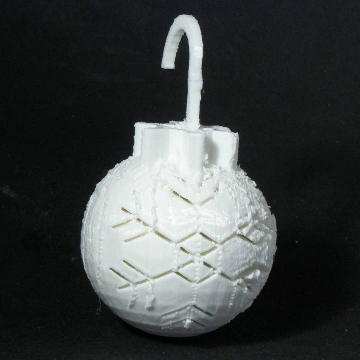 3D Printable Christmas Ornament by Random