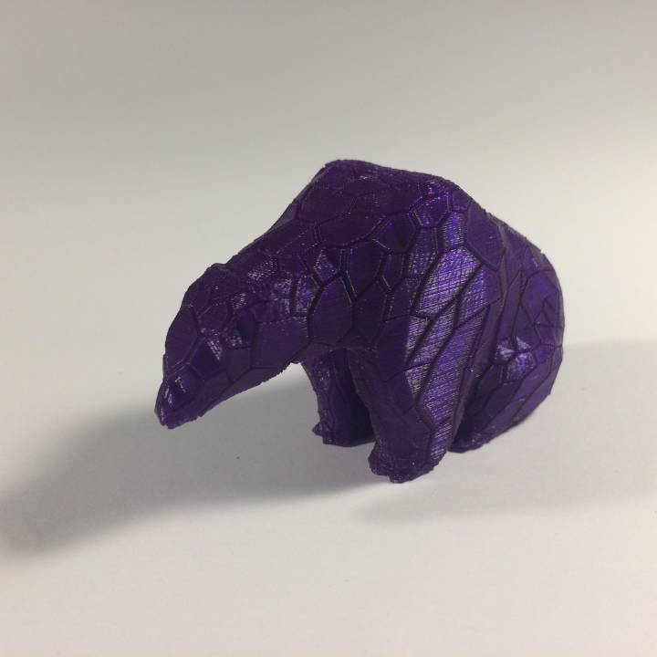 3D Printable cellular Polar bear by James Toogood