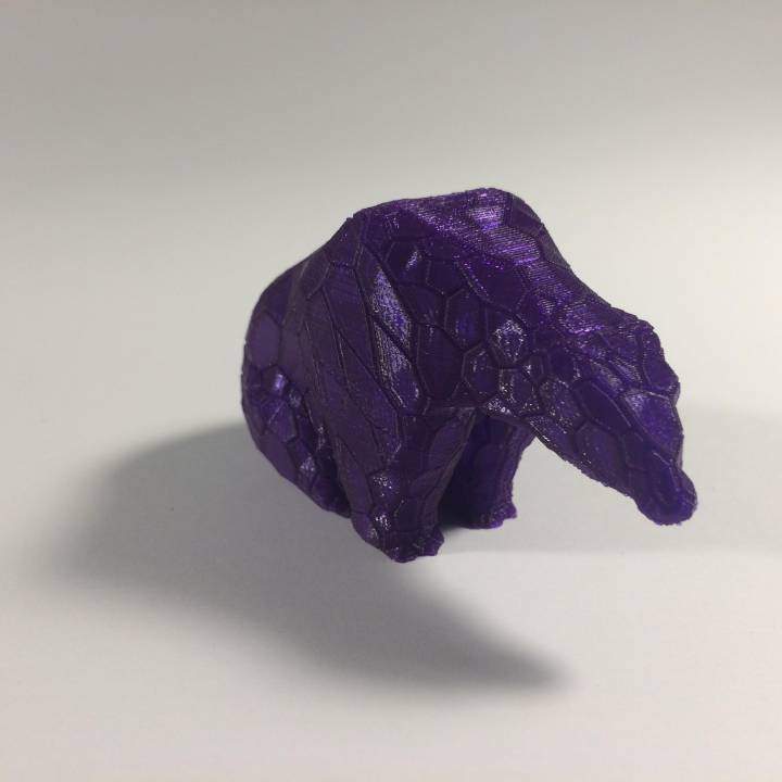 3D Printable cellular Polar bear by James Toogood