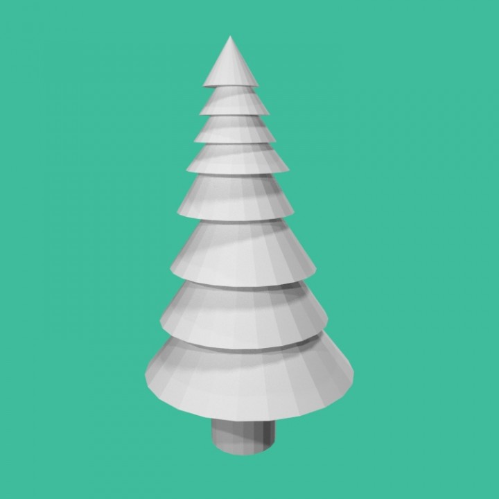 3D Printable tree by Matthew C