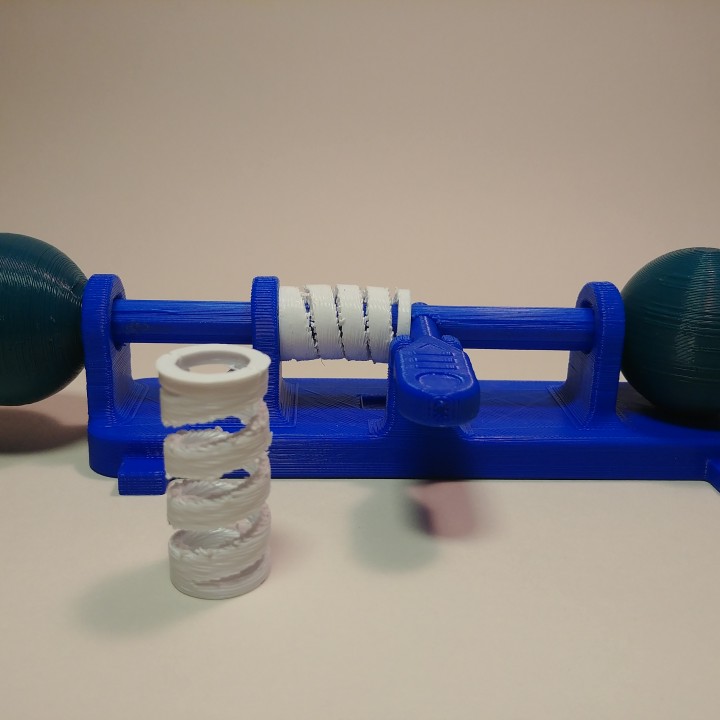 3D Printable Shoot & Drop - Physics Experiment by Ezra Kasten