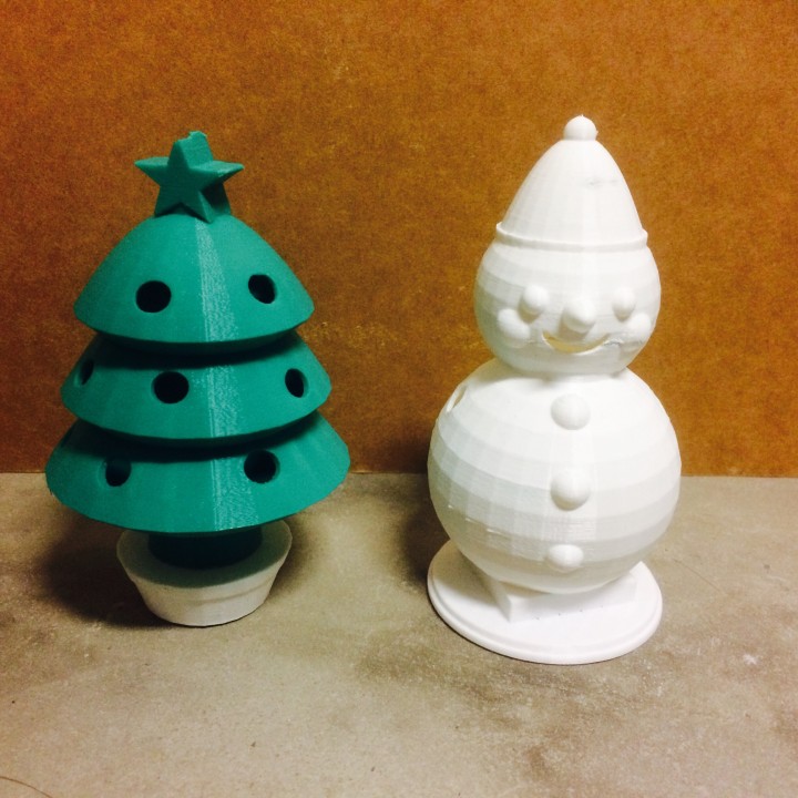3D Printable Tinkercad Christmas by Pei Hua Lai