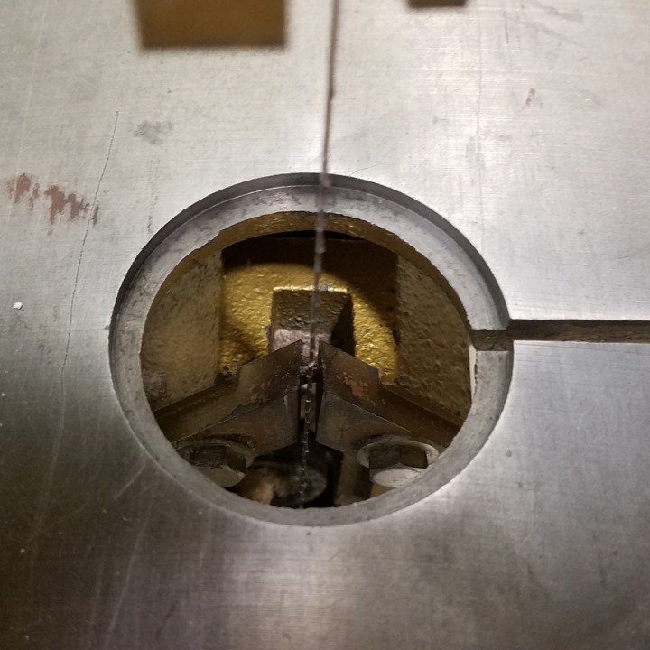 3D Printable Band saw Table Insert by Joe Satterwhite