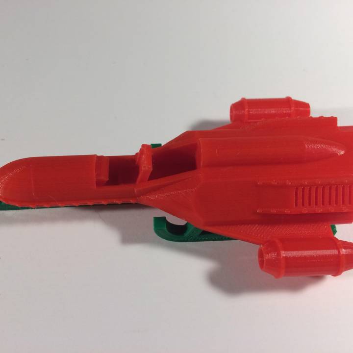 3D Printable TinkerCAD Christmas (3D Printable Modern Jet Powered Santa ...